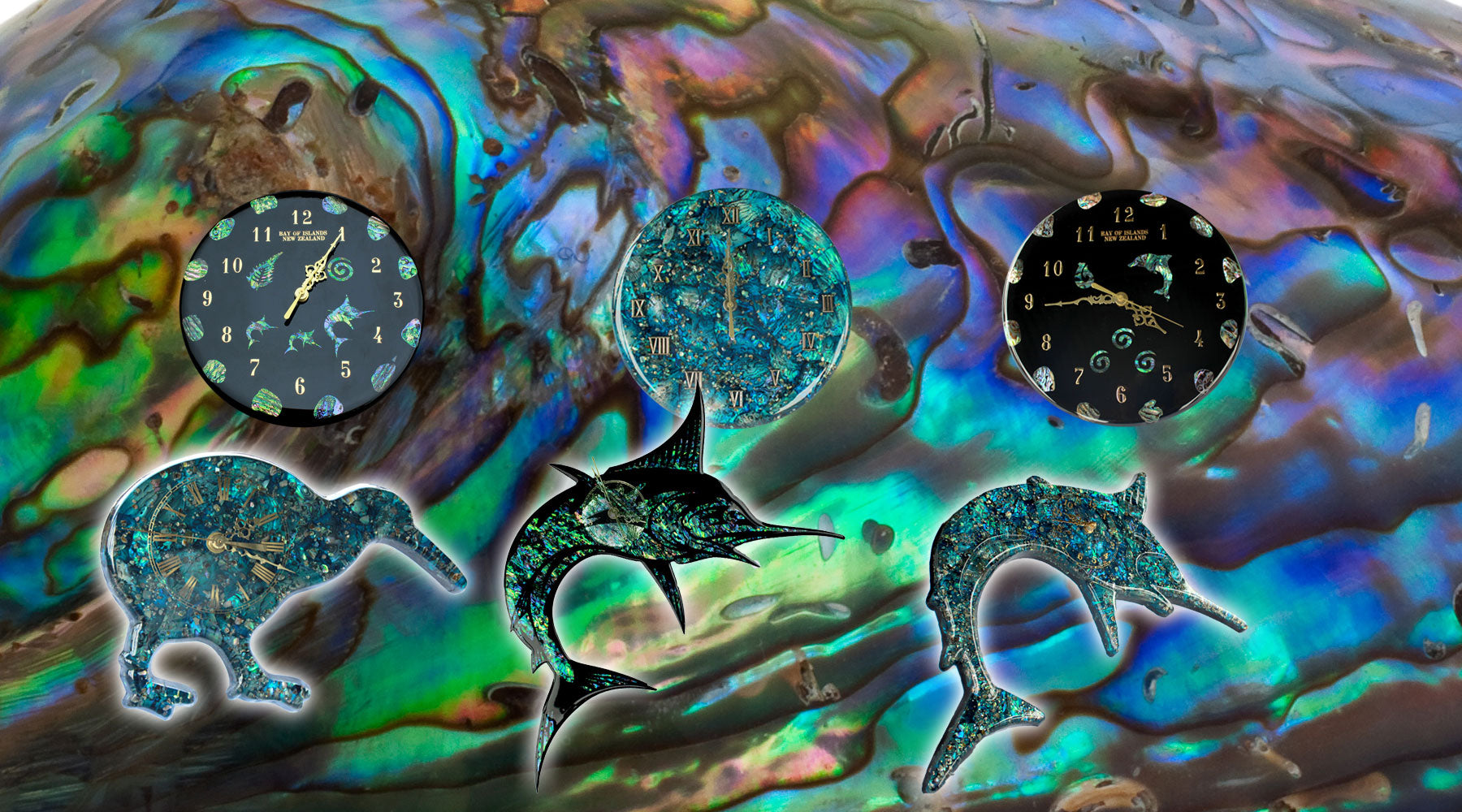 Paua Clocks Gifts & Souvenirs – NZ Paua Clocks, Gifts & Souvenirs
