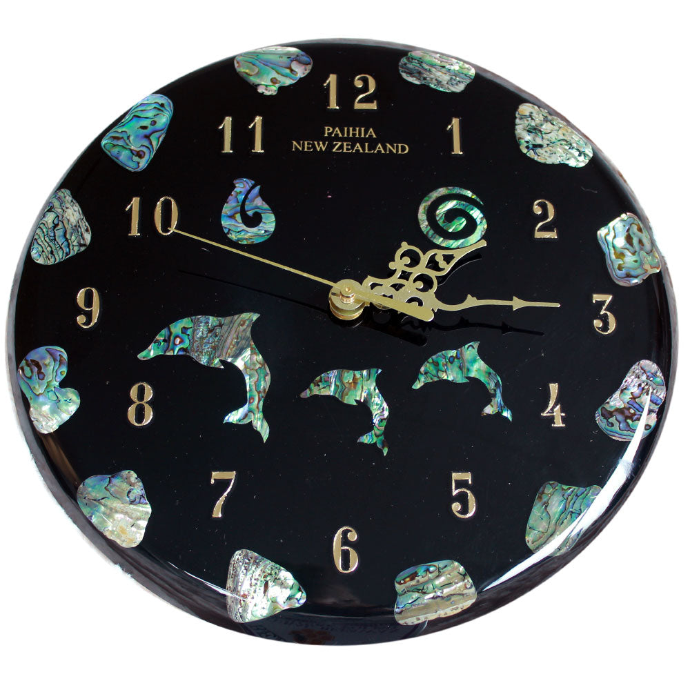 NZ Design Paua Clock Large all clocks can be made to your own design u ...